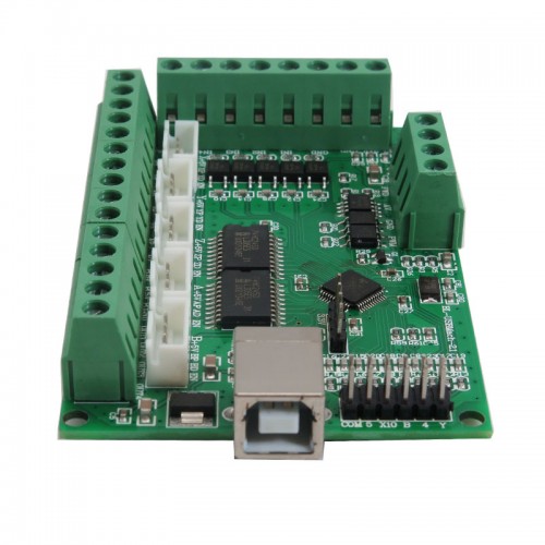 کارت کنترلر دستگاه CNC پنج محور با پشتیبانی از نرم افزار USB MACH3 و ...