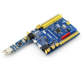 برد توسعه STM32F103RB سازگار با شیلدهای آردوینو