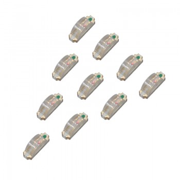 چراغ LED RGB مدل 1204 نوع SMD بسته 10 عددی