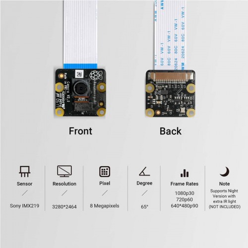 دوربین رزبری پای مدل NoIR V2