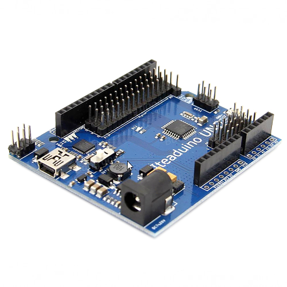 برد Iteaduino UNO دارای پردازنده مرکزی ATmega328P