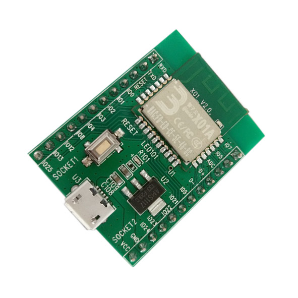 برد توسعه وایفای RDA5981 با قابلیت تامین پاور میکرو USB