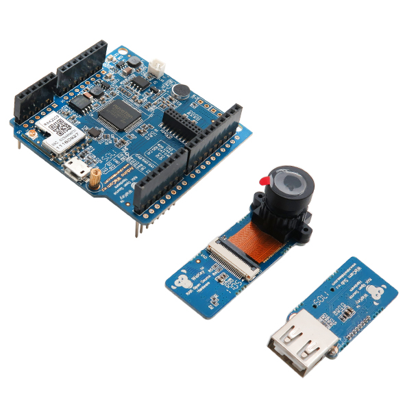 برد توسعه WisCam با قابلیت انتقال صوت و تصویر بی سیم و سرور P2P داخلی