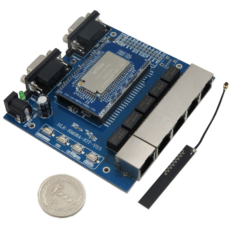 ماژول وایفای MT7688A دارای RAM 128M ، ارتباط SPI و قابلیت پشتیبانی از ...