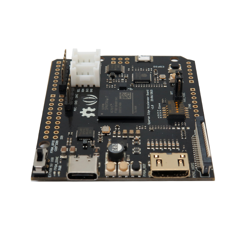 برد توسعه XILINX FPGA SPARTAN7 EDGE به همراه ESP32