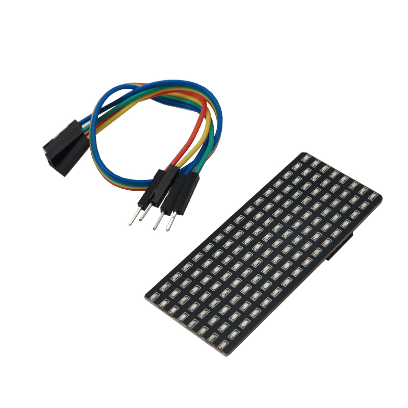 صفحه نمایش LED مناسب ESP32 و ESP8266 با رزولوشن 8X16