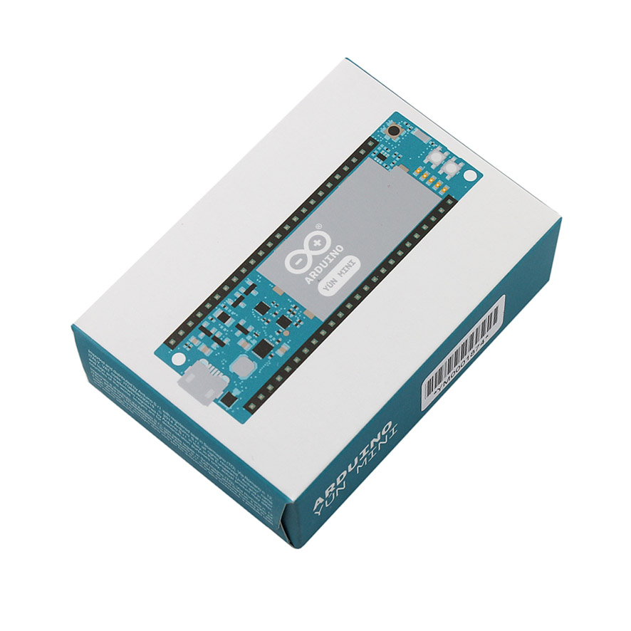 برد آردوینو Yun Mini اورجینال دارای پردازنده مرکزی ATmega32u4