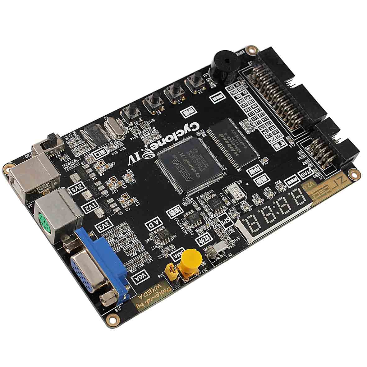 برد آلترا سایکلون 4 Altera Cyclone IV FPGA همراه با پروگرامر